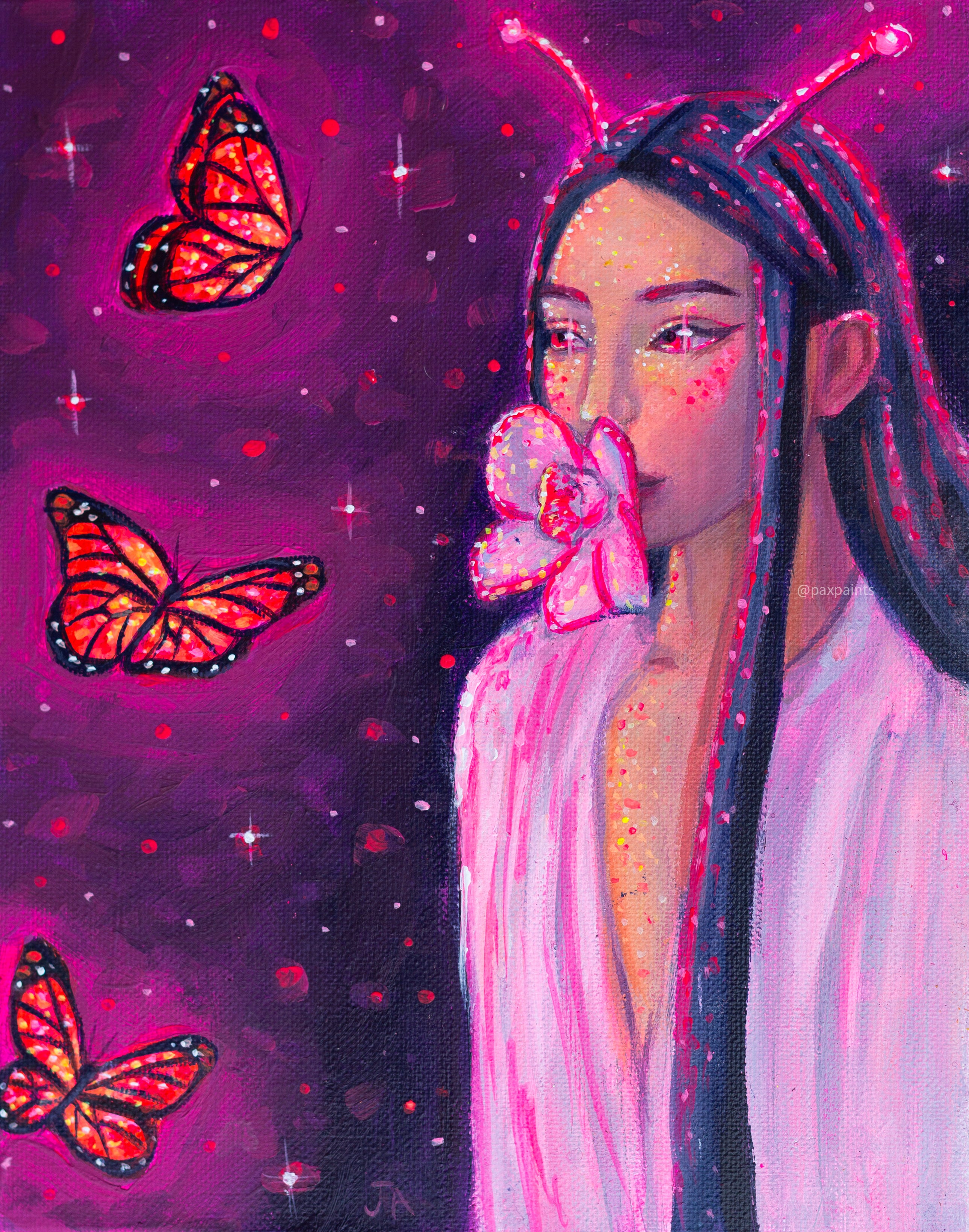 Cosmic Metamorphosis (ORIGINAL PAINTING) – PaxPaints