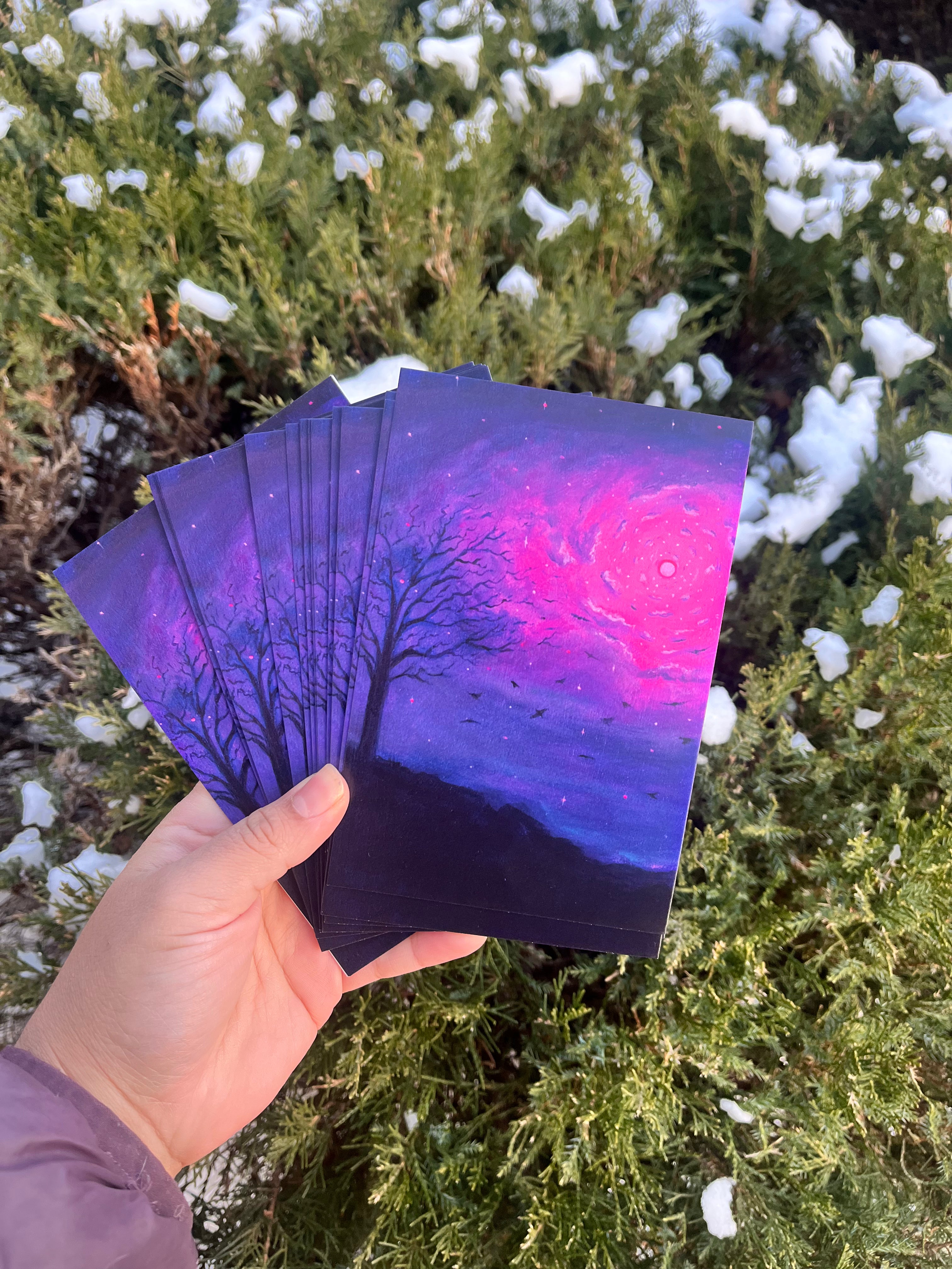 Toward the Light (POSTCARD) – PaxPaints